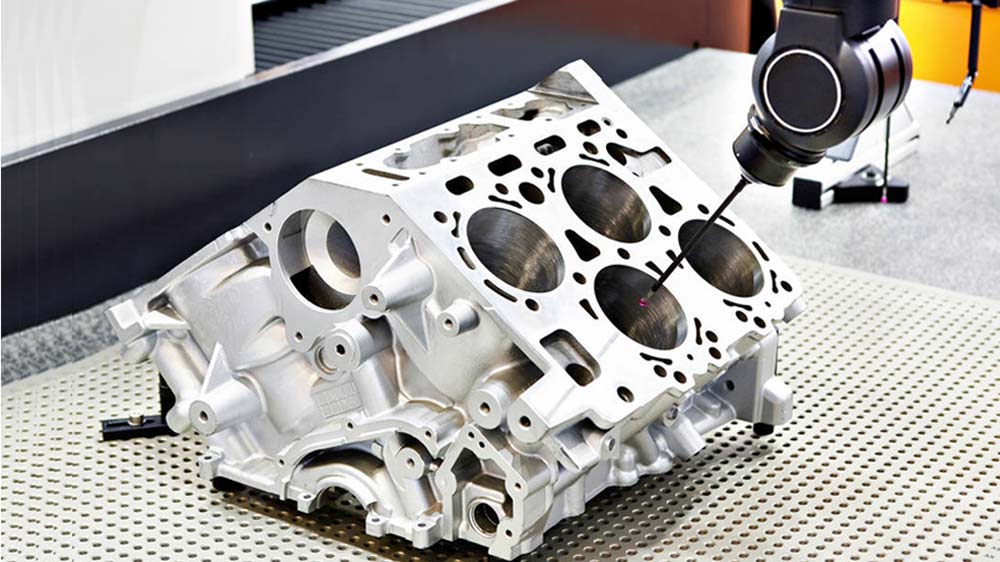 CNC machining of the engine block | Realizacje | Specialtech
